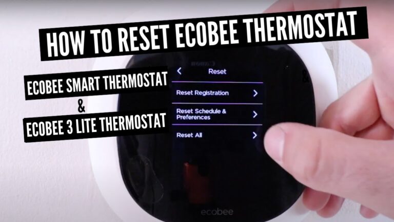 How to Restart Ecobee Thermostat: Quick and Easy Guide - ThermostatNeed